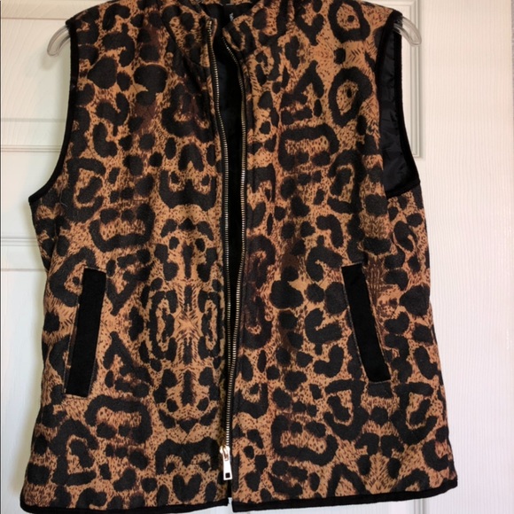 Jackets & Coats | Medium Cheetah Vest | Poshmark